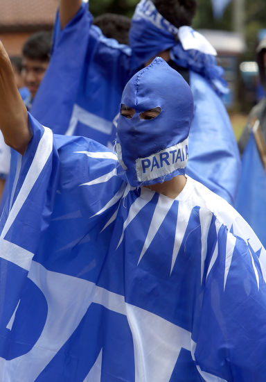 Supporter National Mandate Party Wearing Costume Editorial Stock Photo ...