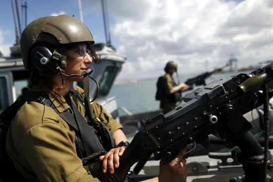 Female Soldier Snapir Unit Israeli Navy Editorial Stock Photo - Stock ...