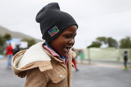 South African Child Plays During Programme Editorial Stock Photo ...