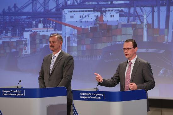 European Commissioner Taxation Customs Union Audit Editorial Stock ...