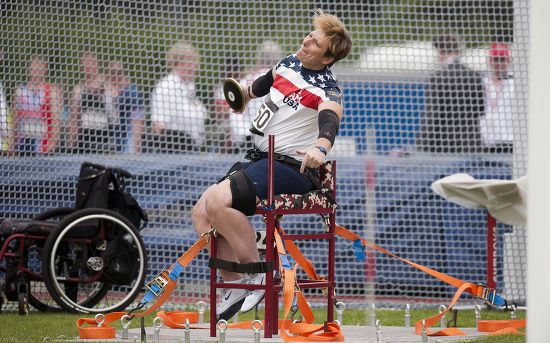 Usas Chanda Gaeth Competes Discus Women Editorial Stock Photo - Stock ...