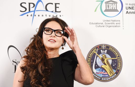 British Singer Sarah Brightman Poses Media Editorial Stock Photo ...