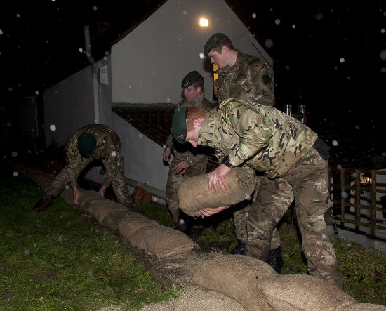 Marines 40th Commando Based Taunton Build Editorial Stock Photo - Stock ...