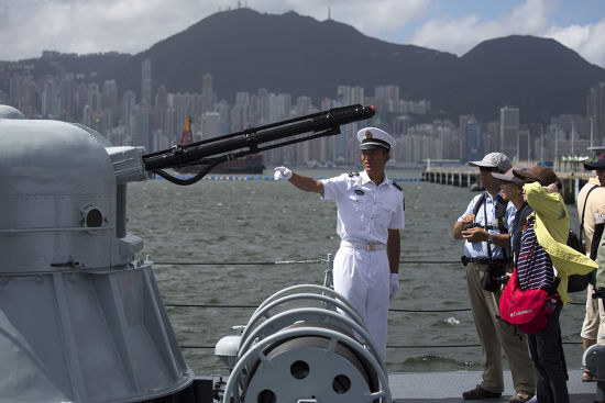 Peoples Liberation Army Pla Sailor Gives Editorial Stock Photo - Stock ...