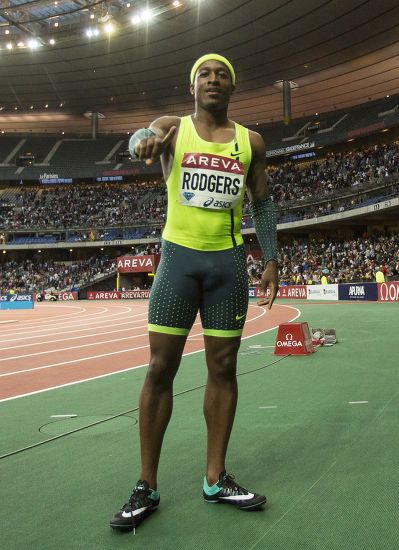 Michael Rodgers Us Celebrates Winning Mens Editorial Stock Photo ...