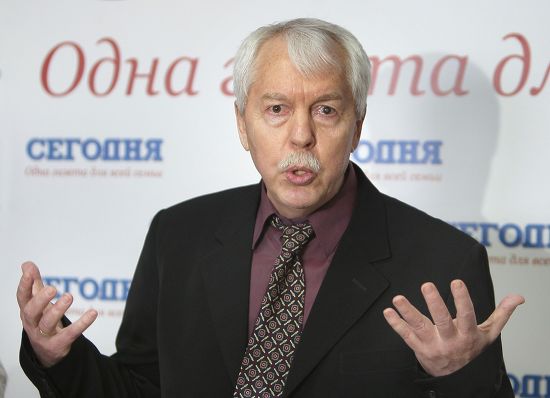 Former Crimean President Yuri Meshkov Speaks Editorial Stock Photo ...