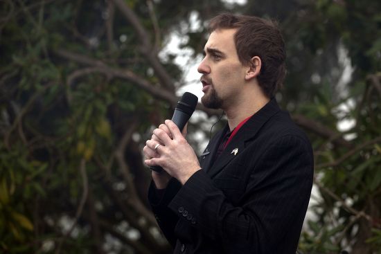 Organizer Gavin Seim Speaks During I594 Editorial Stock Photo - Stock ...