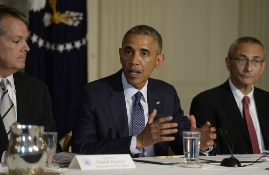 Us President Barack Obama C Delivers Editorial Stock Photo - Stock ...