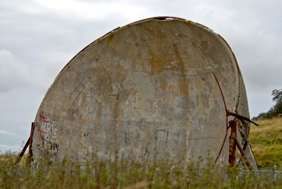 30 Foot Sound Mirror Constructed Metal Editorial Stock Photo - Stock ...