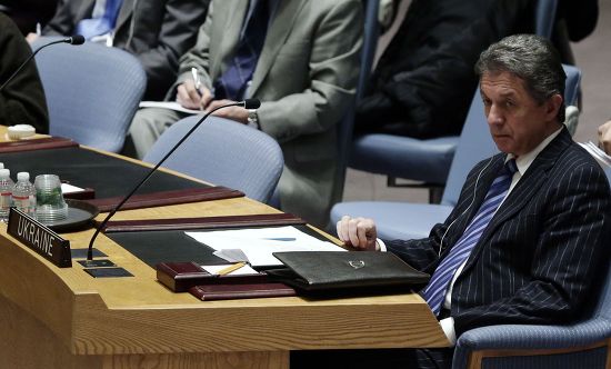 Ukrainian Ambassador Un Yuriy Sergeyev Addresses Editorial Stock Photo ...