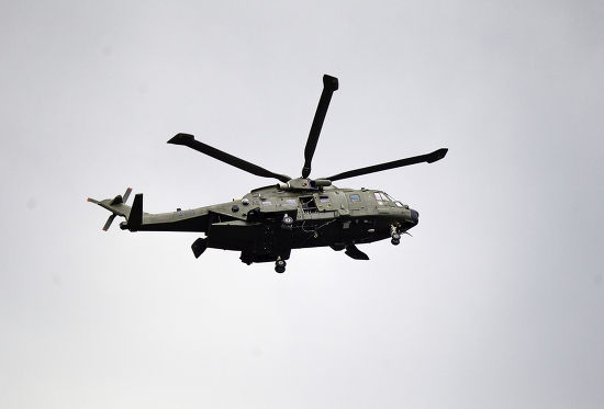 British Royal Air Force Merlin Helicopters Editorial Stock Photo ...