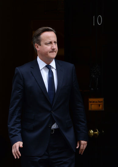British Prime Minister David Cameron Prior Editorial Stock Photo ...