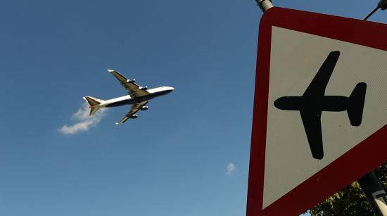 Jumbo Jet Takes Off Heathrow Airport Editorial Stock Photo - Stock ...