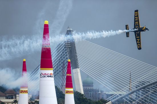 British Pilot Nigel Lamb Performs During Editorial Stock Photo - Stock ...