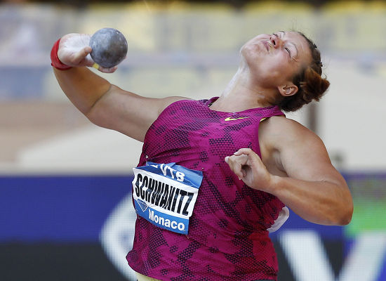 Christina Schwanitz Germany Competes Shot Put Editorial Stock Photo ...