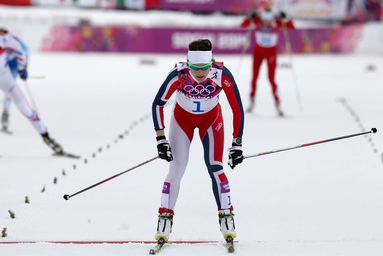 Maiken Caspersen Falla Norway Action During Editorial Stock Photo ...