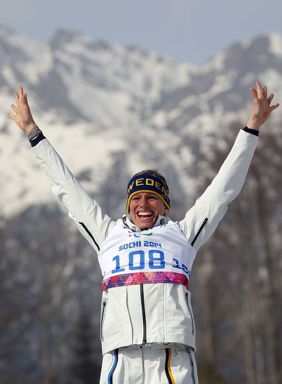 Helene Ripa Sweden Celebrates During Medal Editorial Stock Photo ...