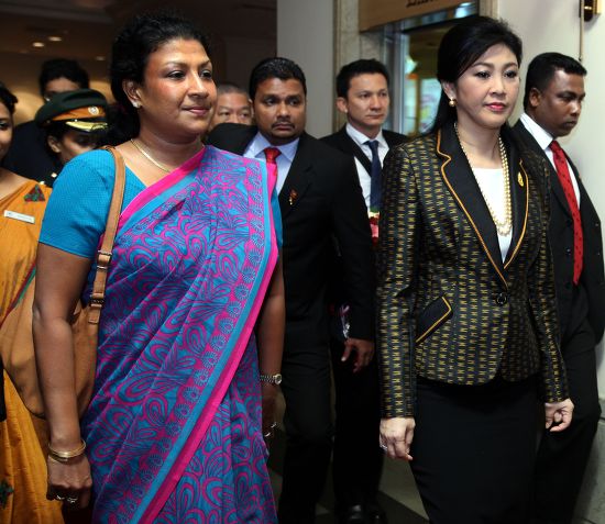 Sri Lankan Ministerinattendance Nirupama Deepika Rajapaksa Editorial ...