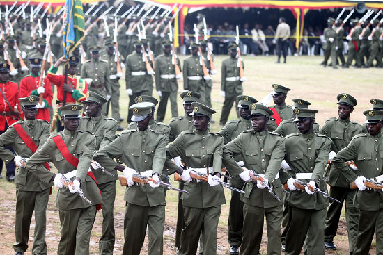Members Uganda Army On Parade During Editorial Stock Photo - Stock ...