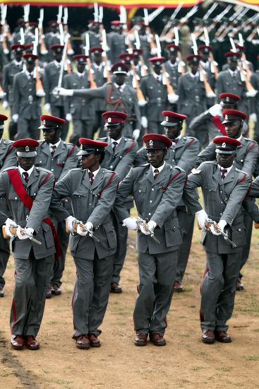 Members Uganda Army On Parade During Editorial Stock Photo - Stock ...