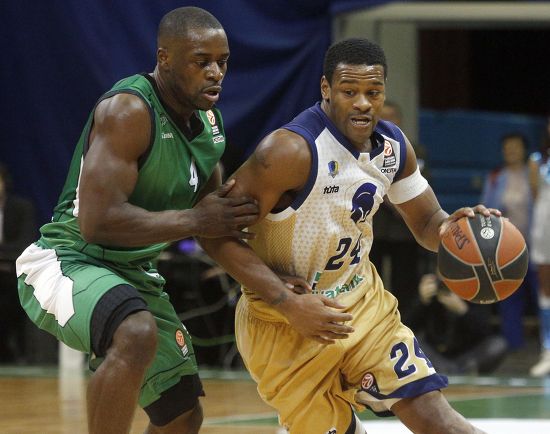 Kievs Player Ricky Minard R Action Editorial Stock Photo - Stock Image ...