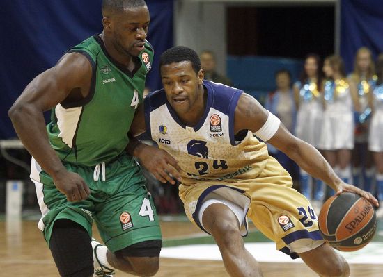 Kievs Player Ricky Minard R Action Editorial Stock Photo - Stock Image ...