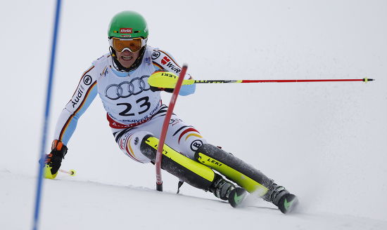 Linus Strasser Germany During His Run Editorial Stock Photo - Stock ...