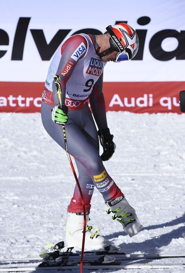 Bode Miller Us Checks His Leg Editorial Stock Photo - Stock Image ...