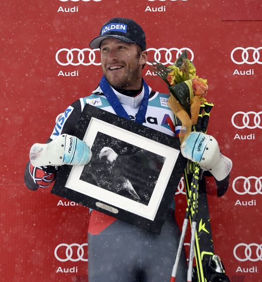 Bode Miller Usa On Awards Podium Editorial Stock Photo - Stock Image ...