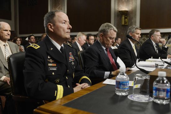 Lr Us General Keith Alexander Commander Editorial Stock Photo - Stock ...