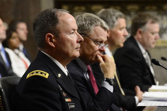 L R Us General Keith Alexander Editorial Stock Photo - Stock Image ...