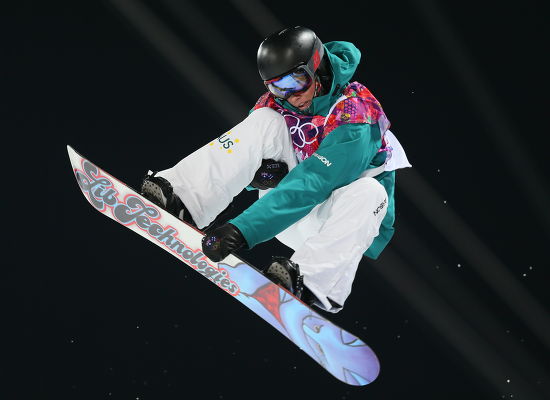 Kent Callister Australia Competes Mens Snowboard Editorial Stock Photo ...