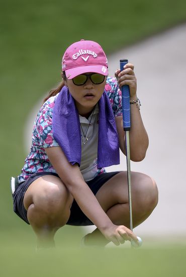Lydia Ko New Zealand Lines Putt Editorial Stock Photo - Stock Image ...