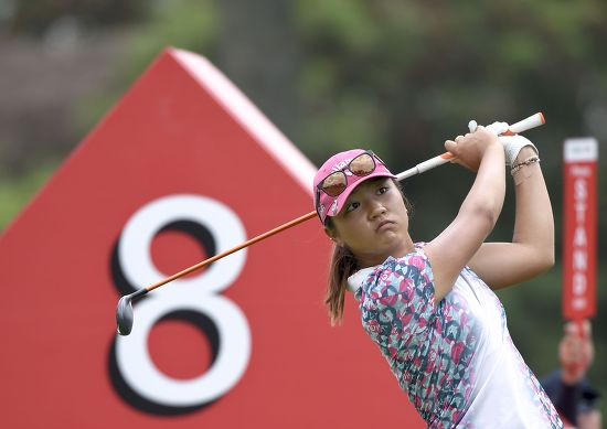 Lydia Ko New Zealand Practices Her Editorial Stock Photo - Stock Image ...