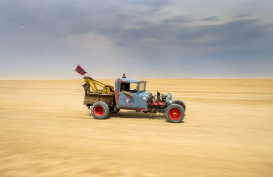 Modified 1928 Ford Ratrod Drives Across Editorial Stock Photo - Stock ...