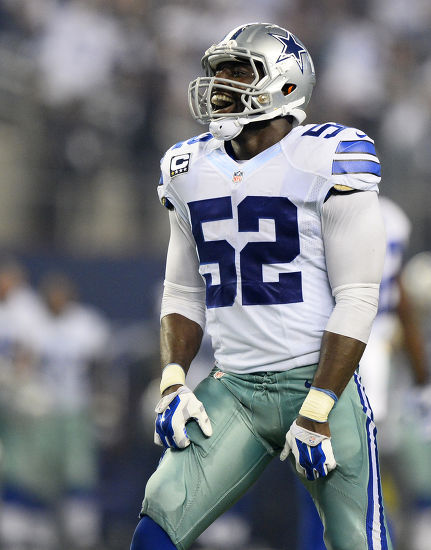 Dallas Cowboys Player Justin Durant Celebrates Editorial Stock Photo ...