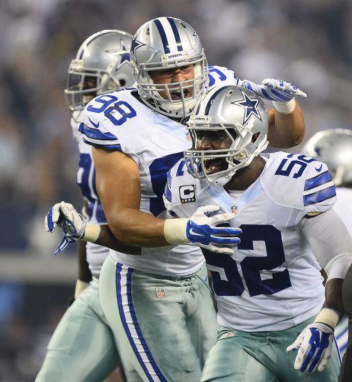 Dallas Cowboys Player Justin Durant Rcelebrates Editorial Stock Photo ...