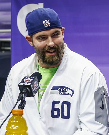 Seattle Seahawks Offensive Player Max Unger Editorial Stock Photo ...