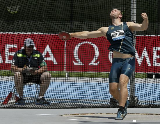 Robert Harting Germany Competes Mens Discus Editorial Stock Photo ...