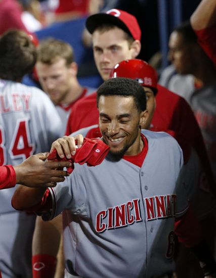 Cincinnati Reds Center Fielder Billy Hamilton Editorial Stock Photo ...