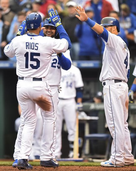 Kansas City Royals Alex Rios L Editorial Stock Photo - Stock Image ...
