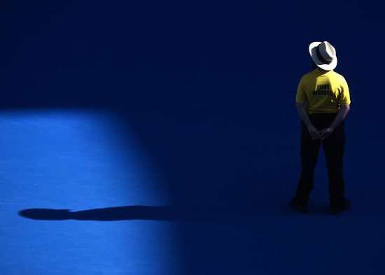 Security Guard On Watch During Roger Editorial Stock Photo - Stock ...