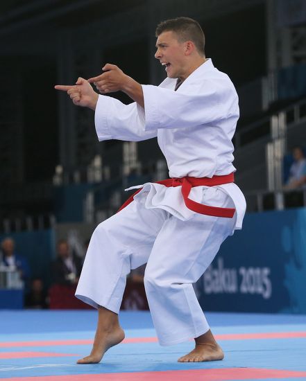 Mattia Busato Italy Competes Mens Kata Editorial Stock Photo - Stock ...