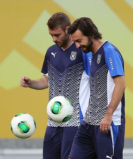 Italian National Team Players Andrea Pirlo Editorial Stock Photo ...