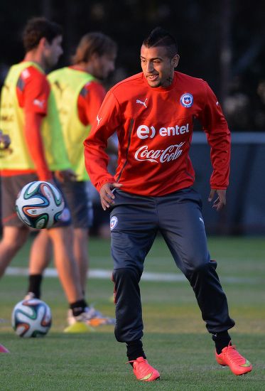 Chile National Soccer Team Player Arturo Editorial Stock Photo - Stock ...
