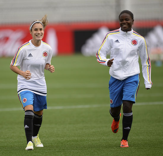 Colombia National Team Forward Yisela Cuesta Editorial Stock Photo ...
