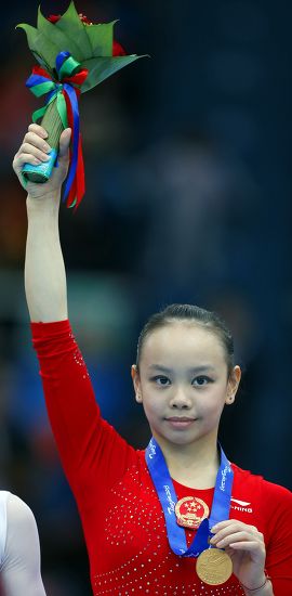 Gold Medalist Tan Sixin China During Editorial Stock Photo - Stock ...
