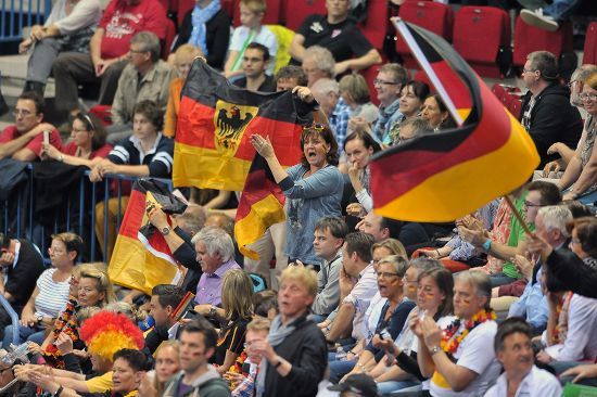 German Fans Cheer During Game Tobias Editorial Stock Photo - Stock ...
