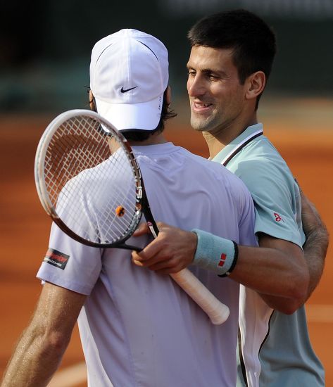 Novak Djokovic Serbia R Shakes Hands Editorial Stock Photo - Stock ...