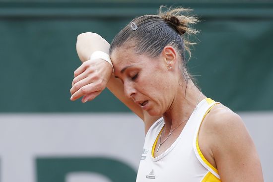 Flavia Pennetta Italia Action Against Magda Editorial Stock Photo ...